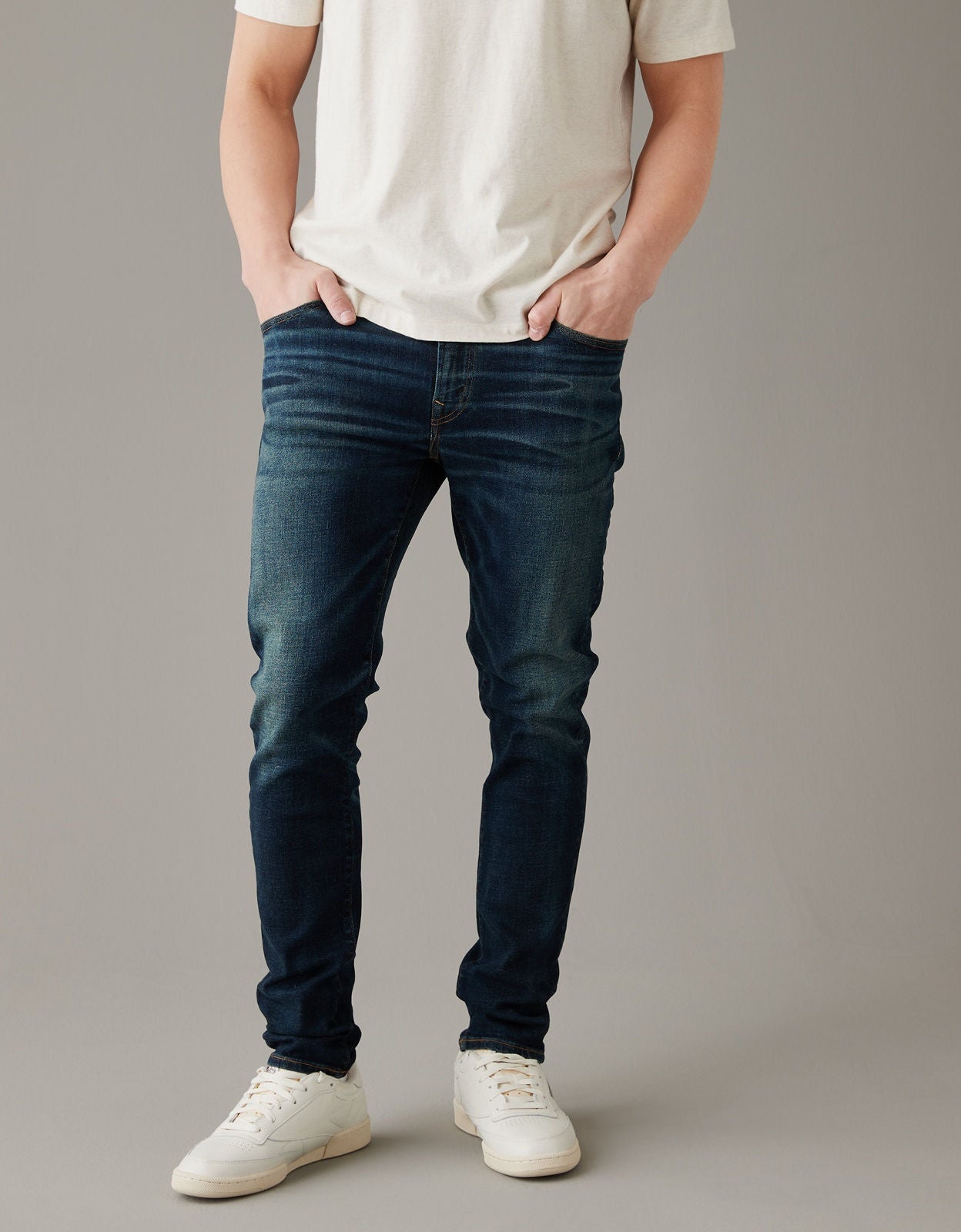 American eagle men's skinny jeans store