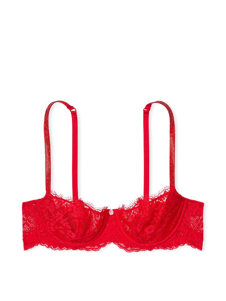 Buy Victorias Secret Wicked Twinkle Strap Unlined Lace Balconette Bra online in Kuwait City Victoria s Secret Kuwait
